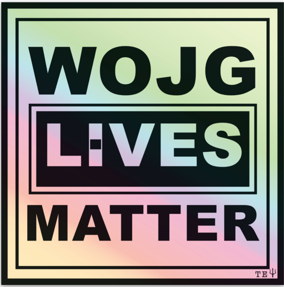 "WOJG Lives Matter" Sticker – Trident's Edge, LLC